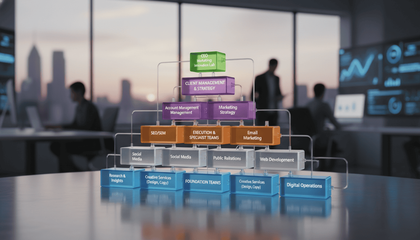 Marketing Agency Organizational Structure: Building an Efficient Team