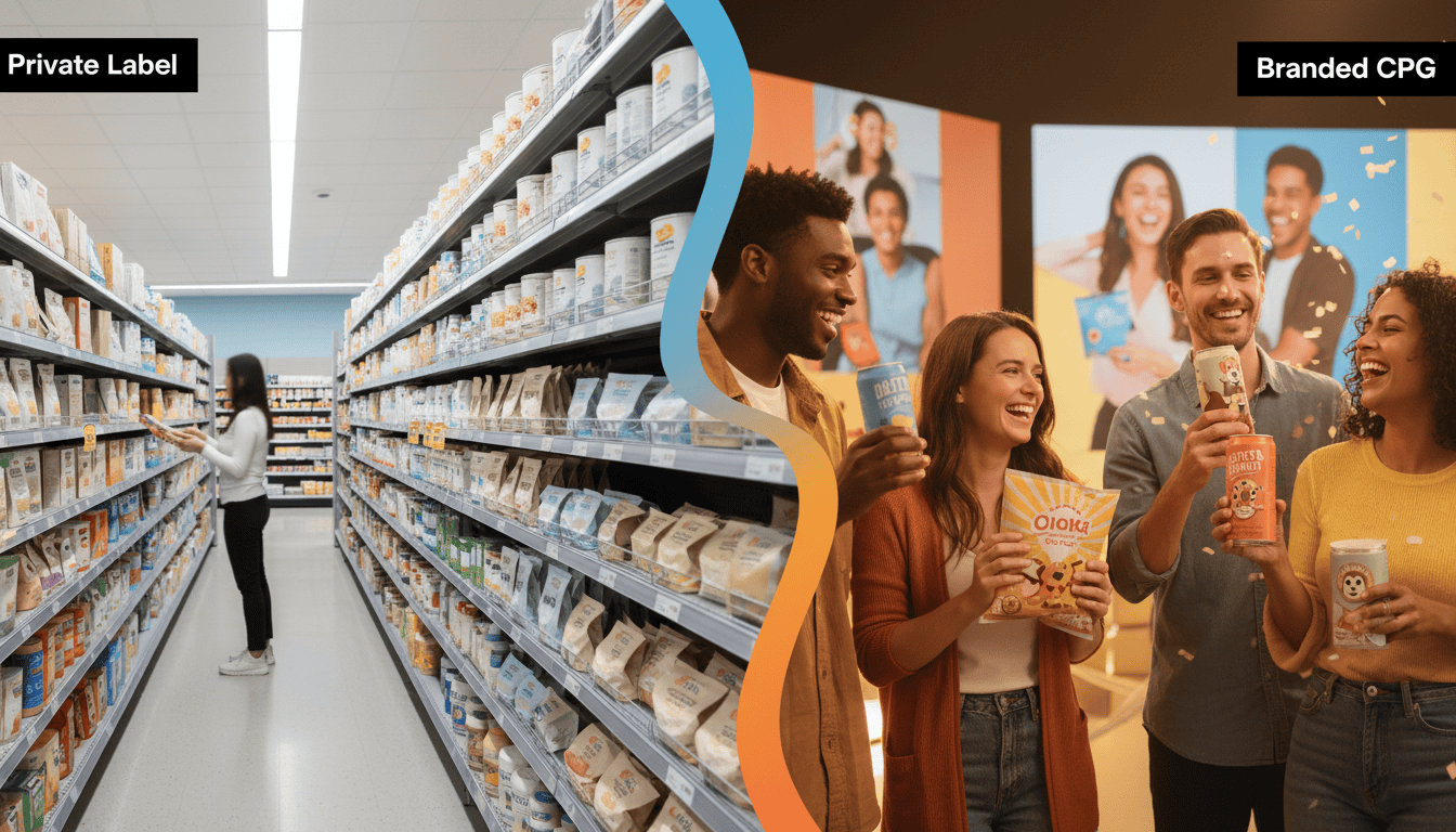Private Label vs. Branded CPG: Marketing Strategies for Each Approach